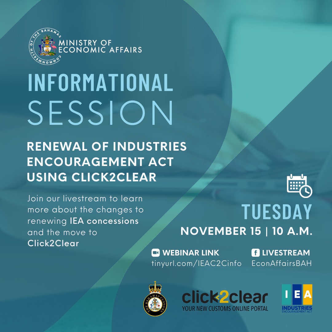 The Ministry of Economic Affairs – The Commonwealth of the Bahamas